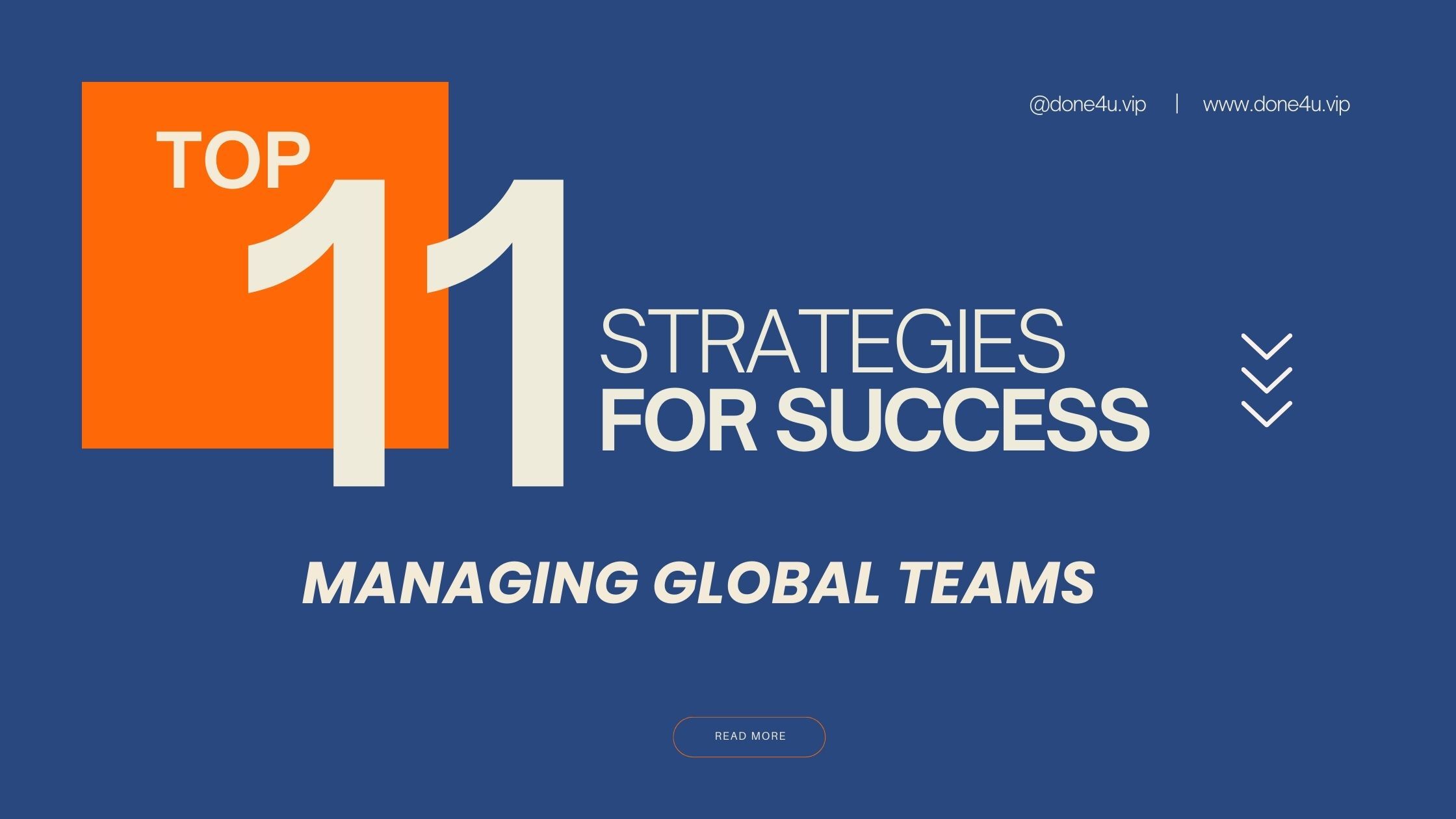 Managing Global Teams: Top 11 Strategies for Success - Done4U™ Virtual